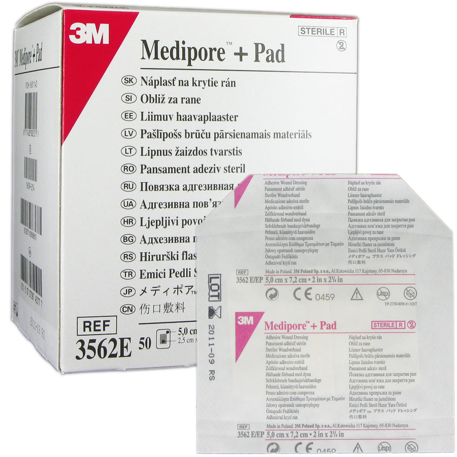 Pansements Medipore + Pad 3M