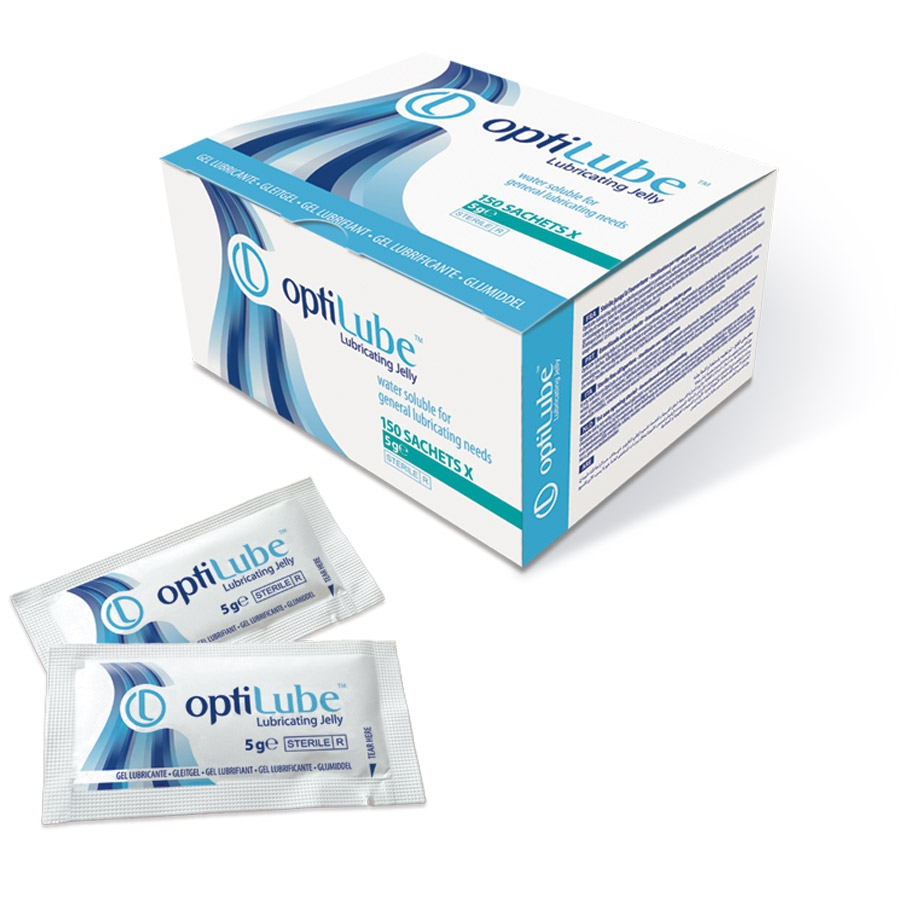 Optilube gel lubrifiant stérile 150 sachets de 5g