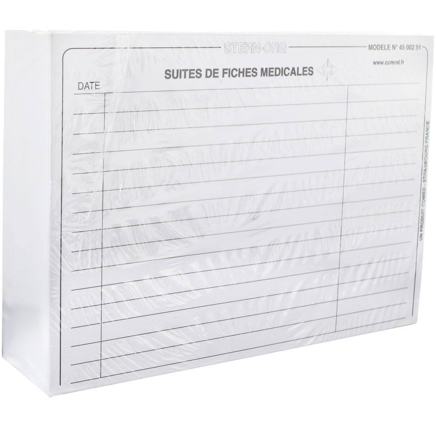 Fiches patients - fiches médicales Stern-org